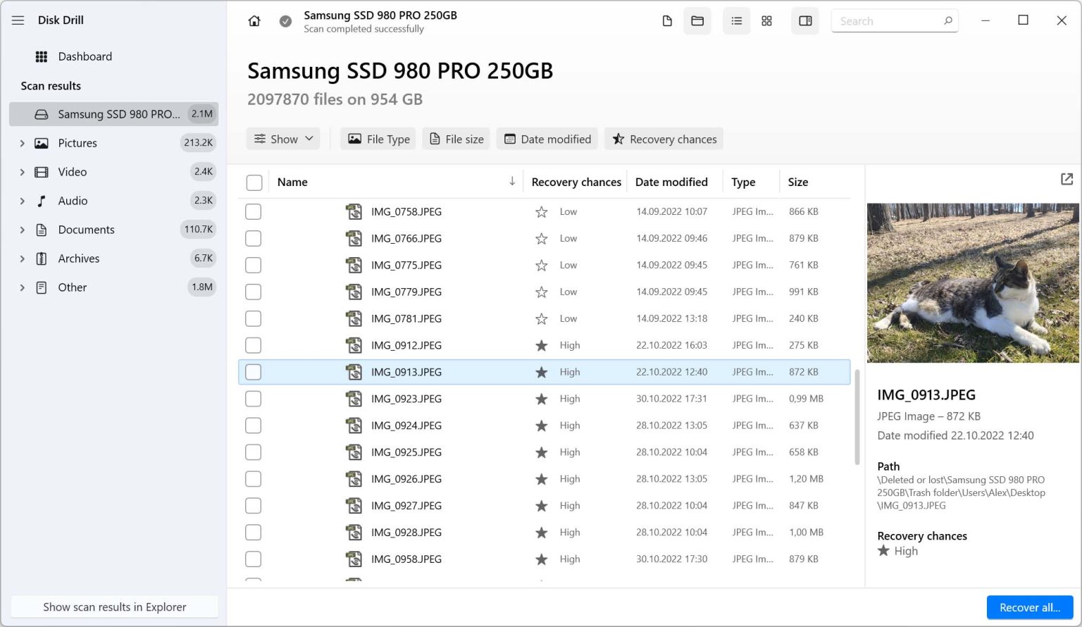 Data Recovery for Windows – Disk Drill
